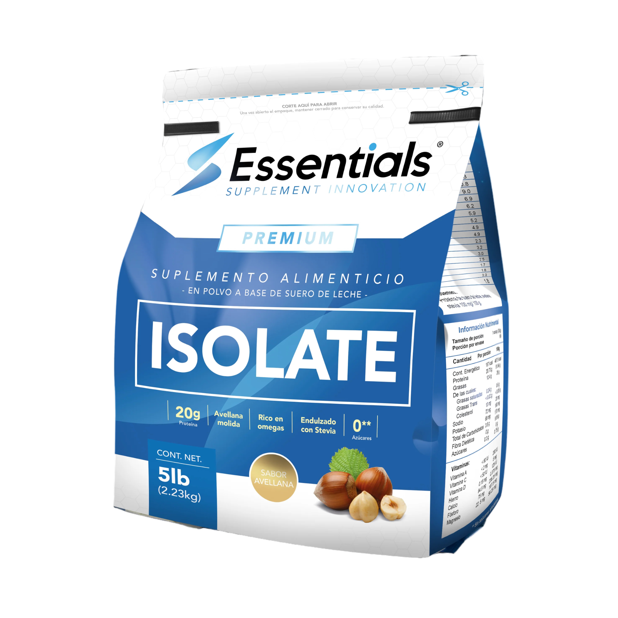 ISOLATE ESSENTIALS 5LB – TOTAL FIT STORE