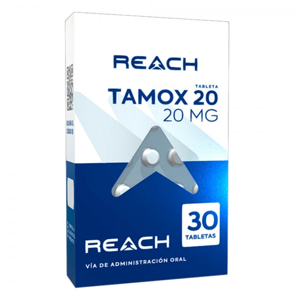 TAMOX REACH 20MG - 30 TABLETAS – TOTAL FIT STORE